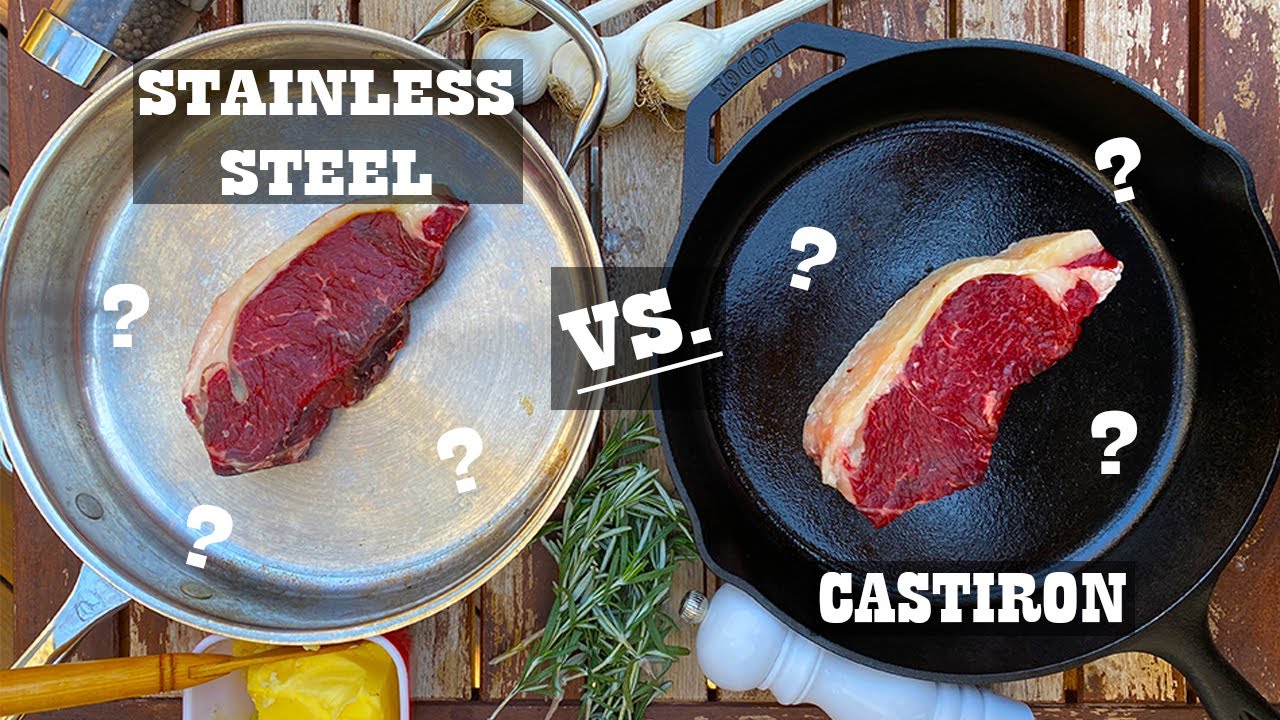 Is stainless steel good for steak?