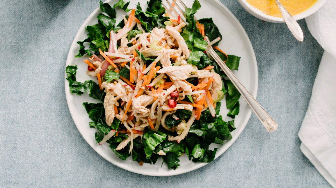 Is store-bought chicken salad healthy?