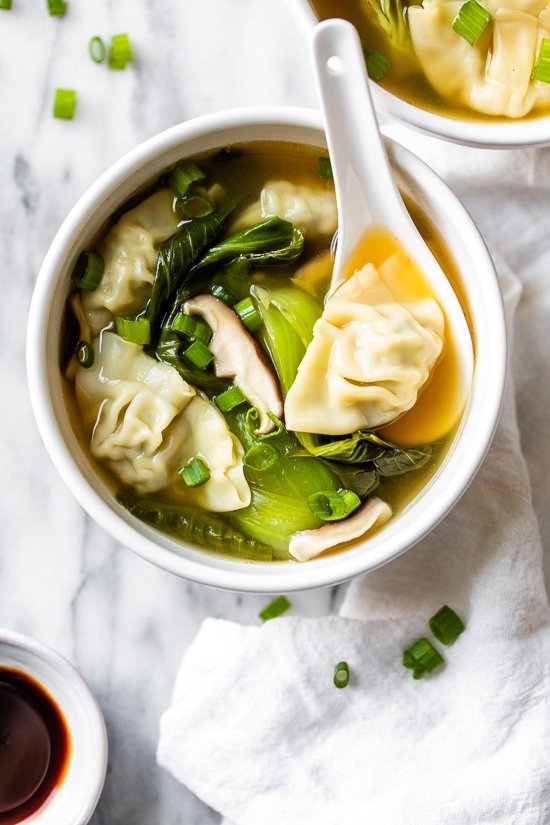 Is takeout wonton soup healthy?
