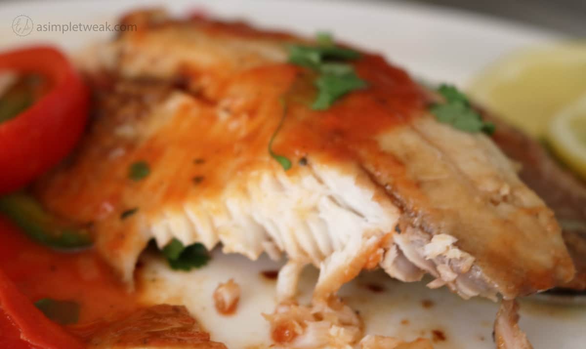 Is tilapia flaky?