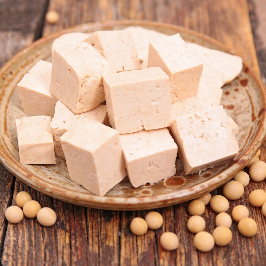 Is tofu a curd made from cow's milk?
