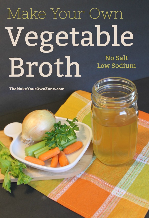 Is vegetable broth high in salt?