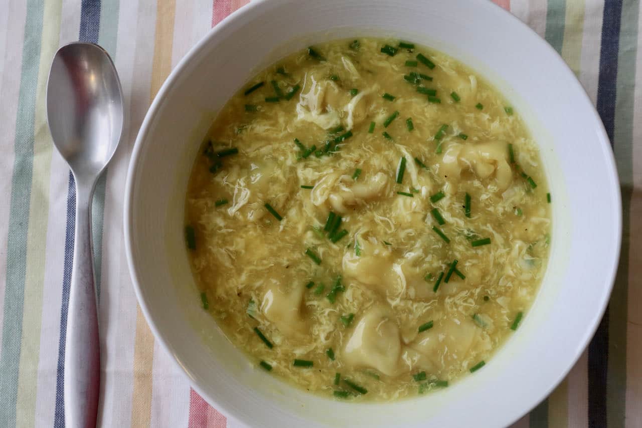 Is wonton egg drop soup healthy?