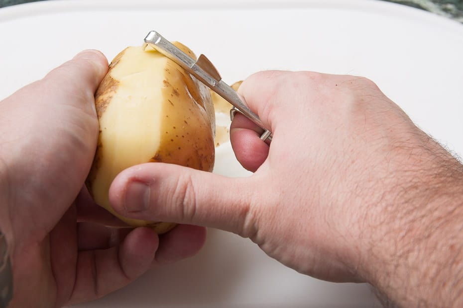 Should I peel my potatoes for French fries?