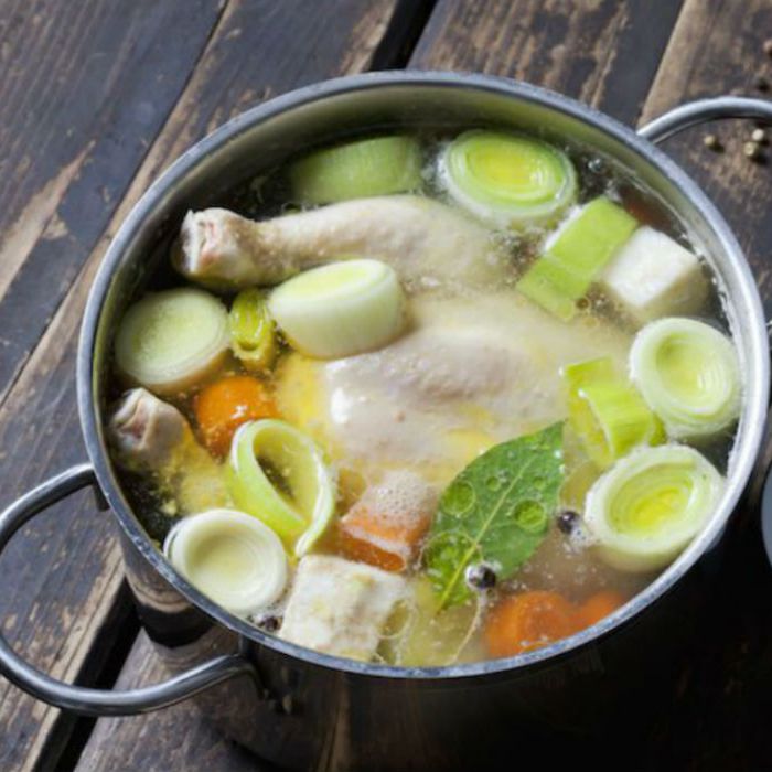 Should you add salt to chicken broth?