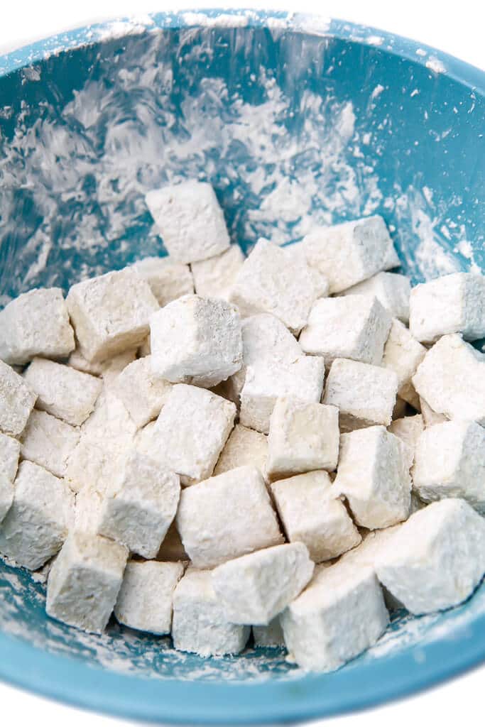 Should you coat tofu in cornstarch?