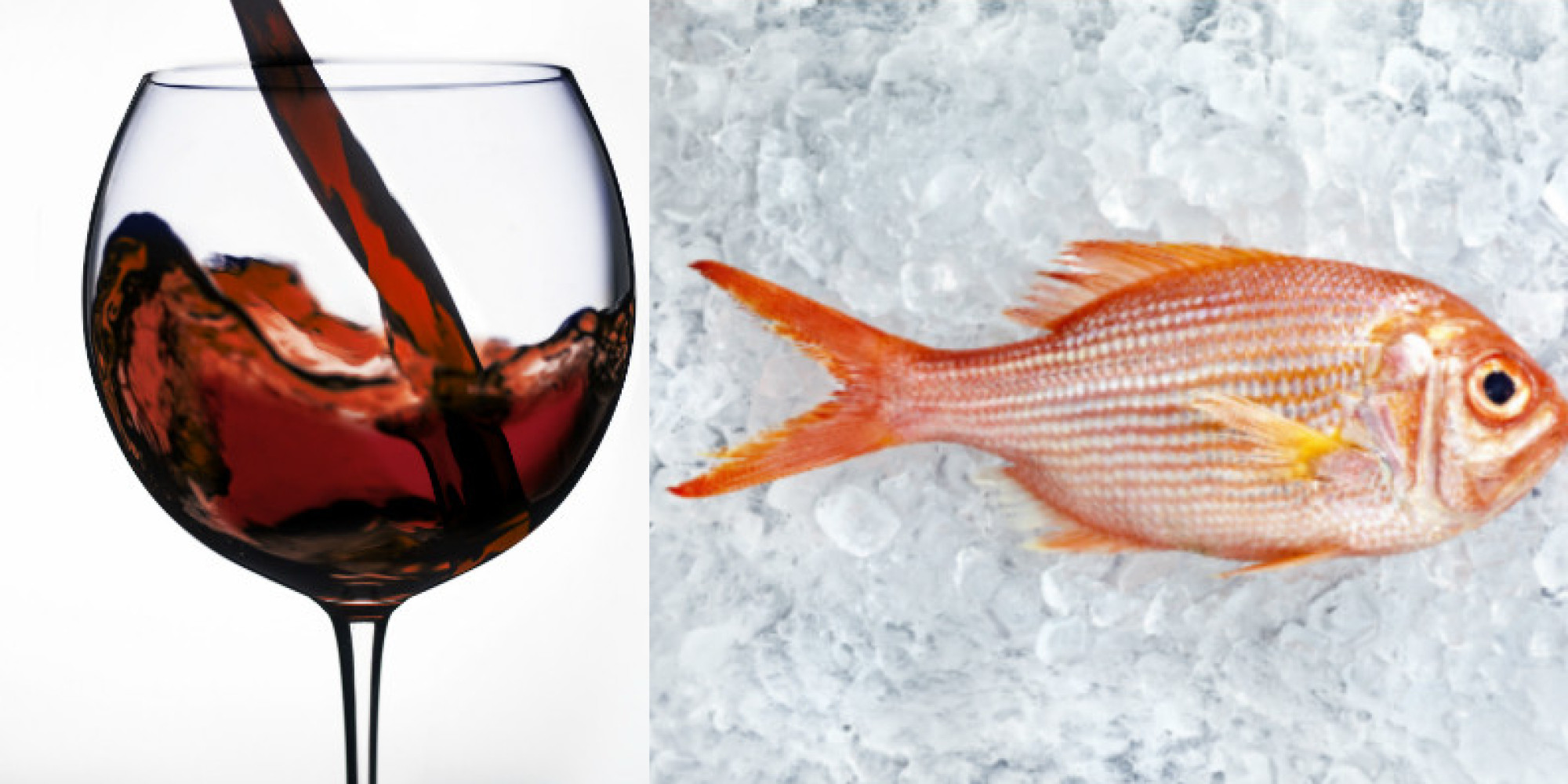 Should you drink red wine with seafood?