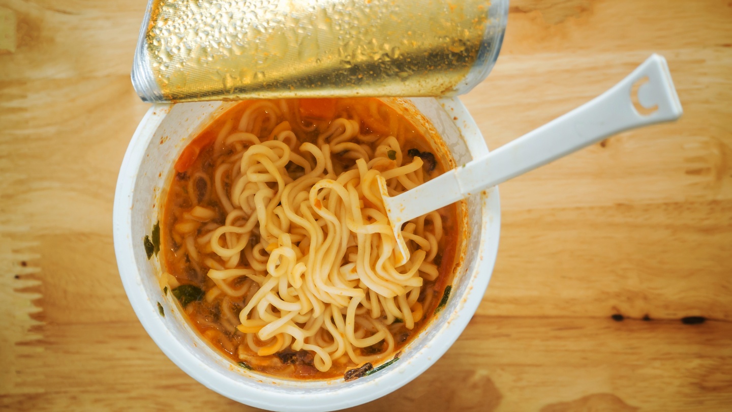 Should you drink the soup in cup noodle?