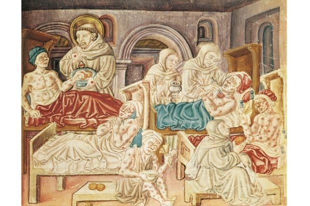 Were medieval hospitals were mainly intended to care for the sick?