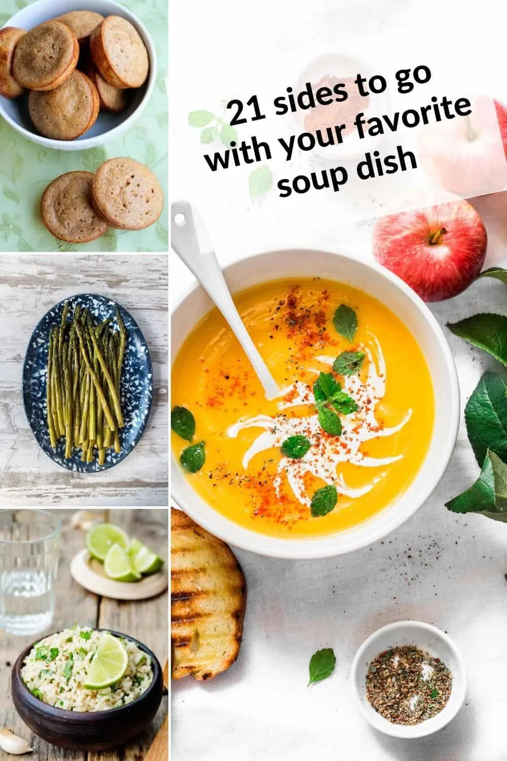 What are some good side dishes to serve with soup?