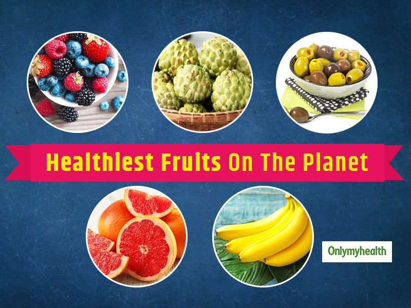 What are the 3 most healthiest fruits?