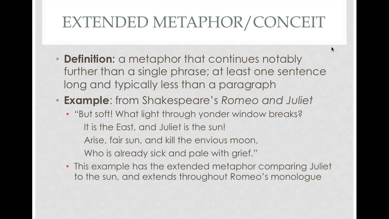 What are the 3 types of metaphors?