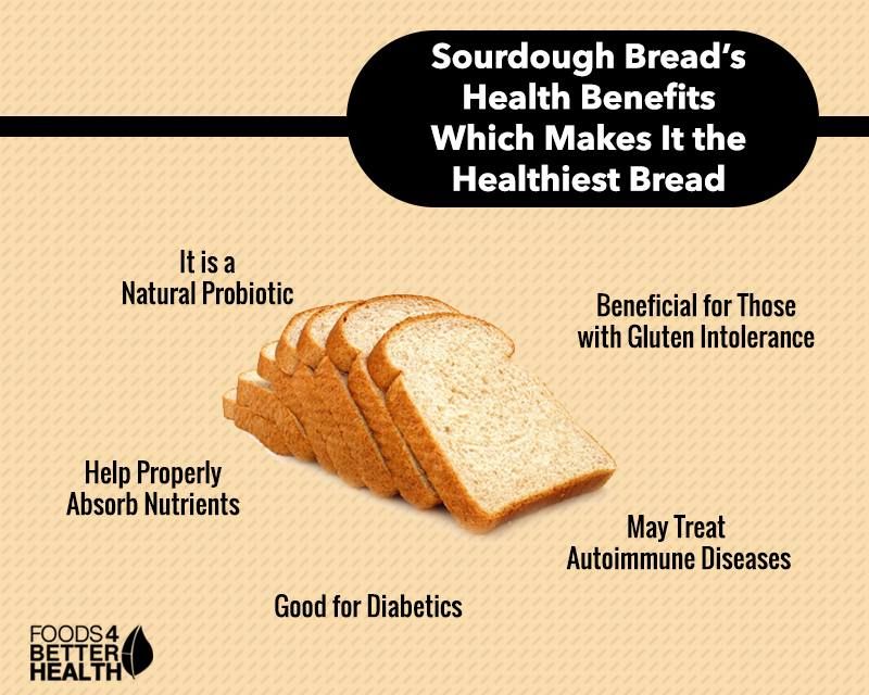 What are the benefits of sourdough bread?