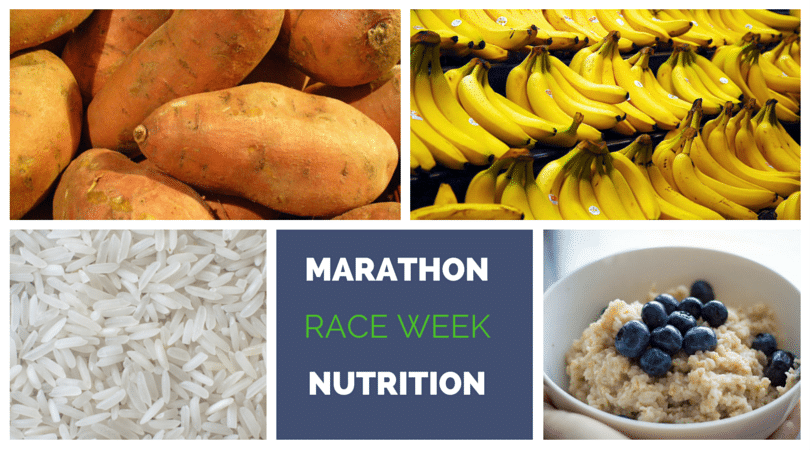 What are the best foods to eat before a marathon?