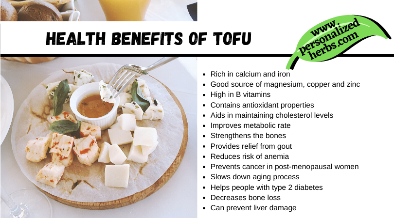 What are the health benefits of eating tofu?