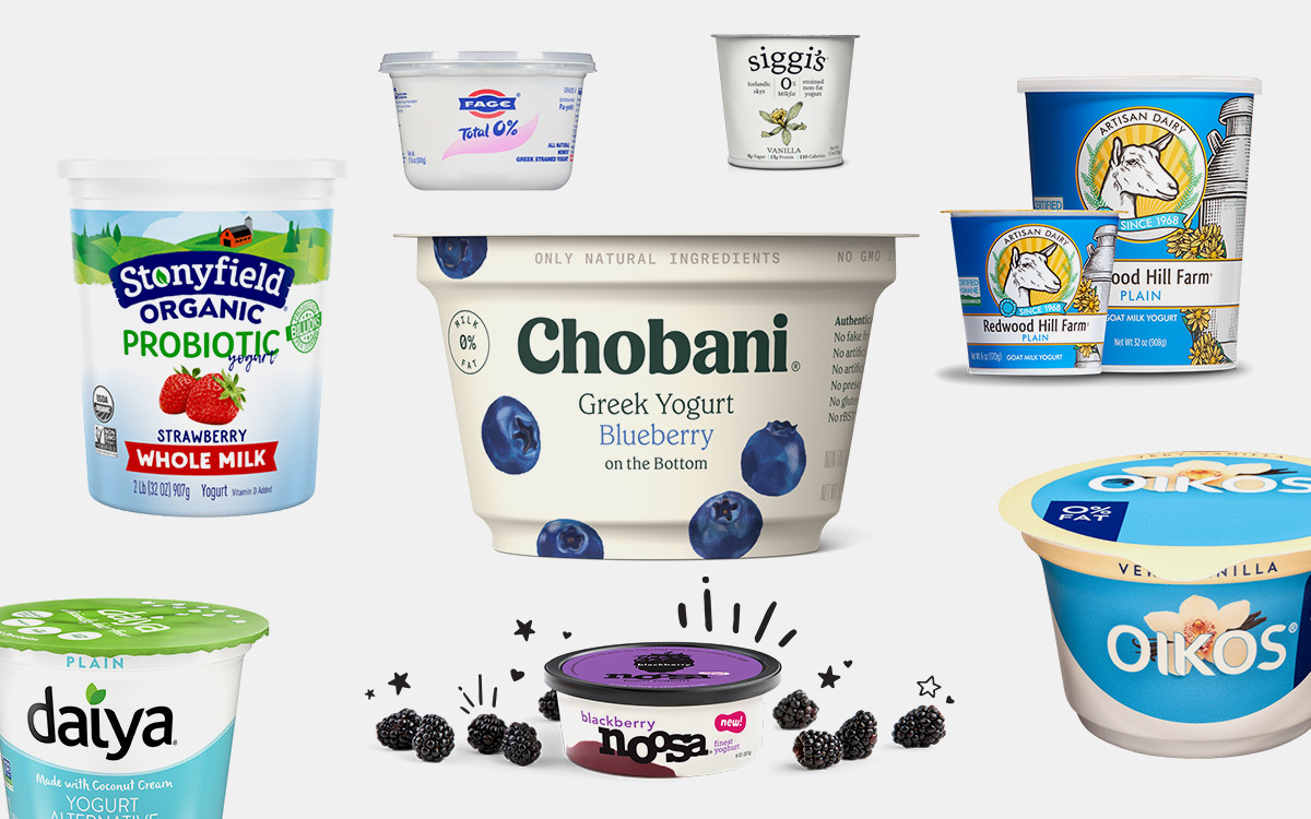 What are the healthiest yogurt brands?