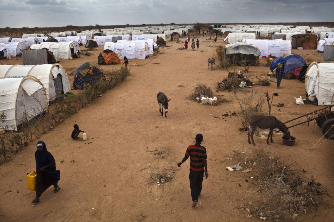 What are the positives of refugee camps?