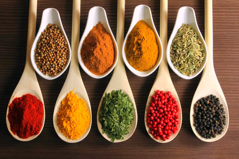 What are the top 25 spices?