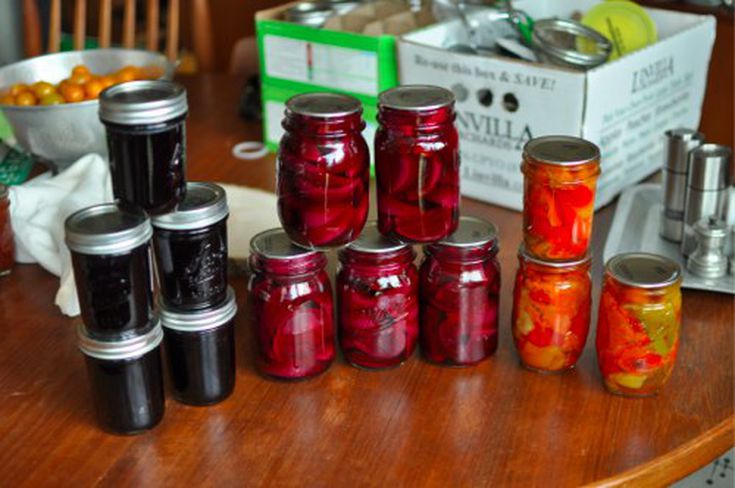 What can be canned in jars?