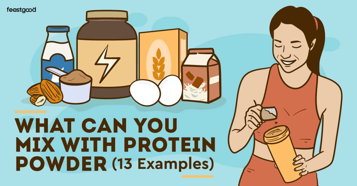 What can you mix protein powder into?