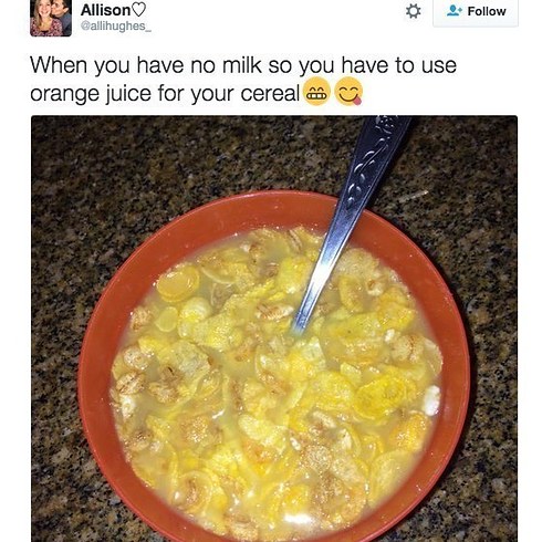What can you put in cereal besides milk?