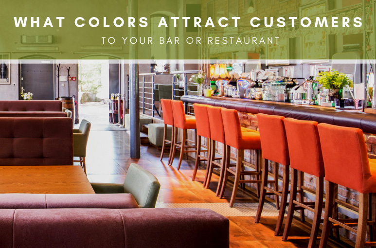 What colors attract people to restaurants?