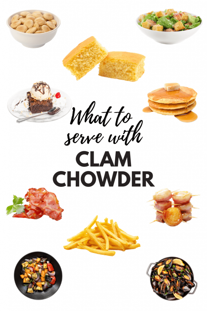 What compliments clam chowder?