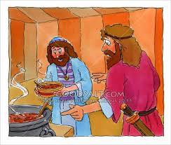 What did Esau give up for a bowl of stew?