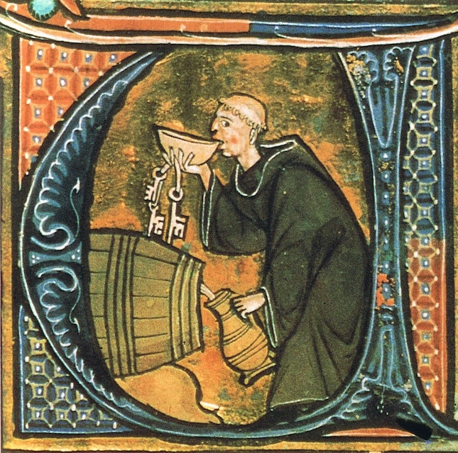 What did Irish people eat in the Middle Ages?