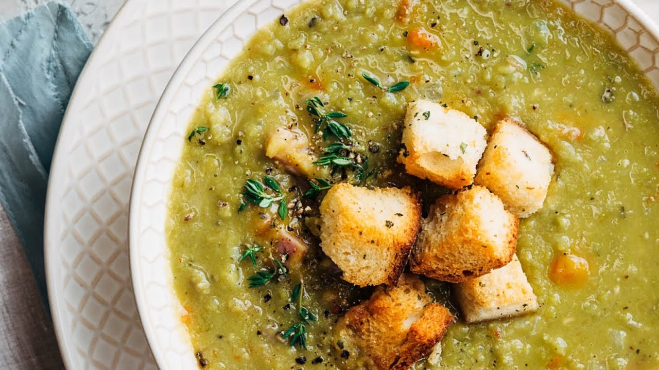 What do I do if my pea soup is too watery?