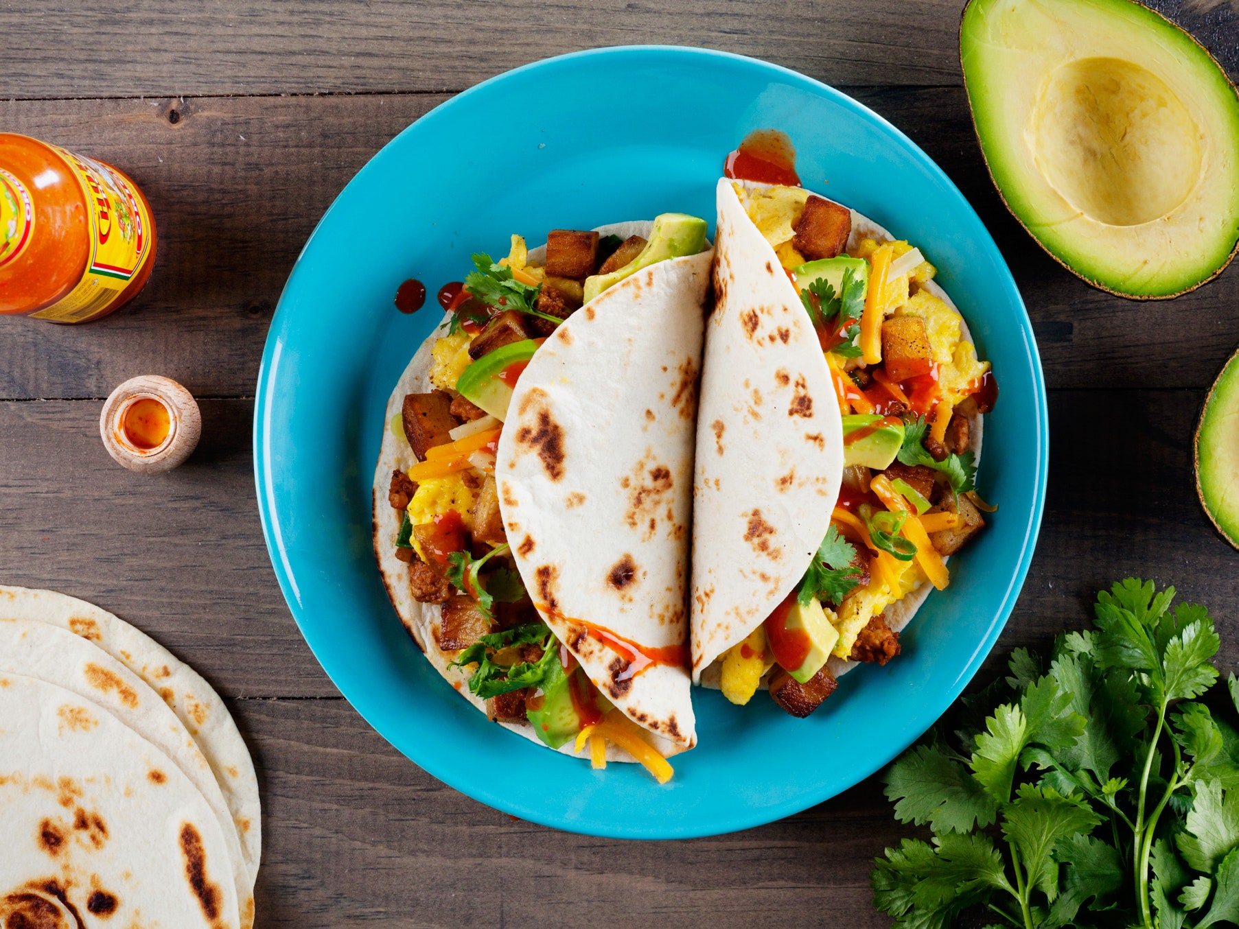 What do you eat with taco shells?