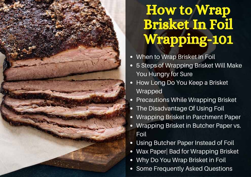 What do you wrap brisket in?