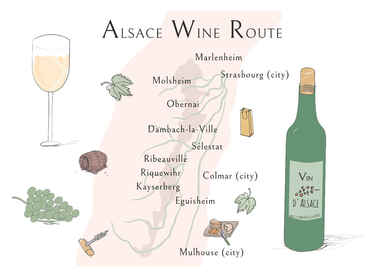 What does Alsace wine pair with?