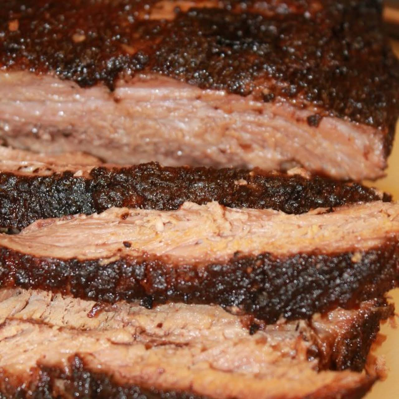 What does apple cider vinegar do for brisket?