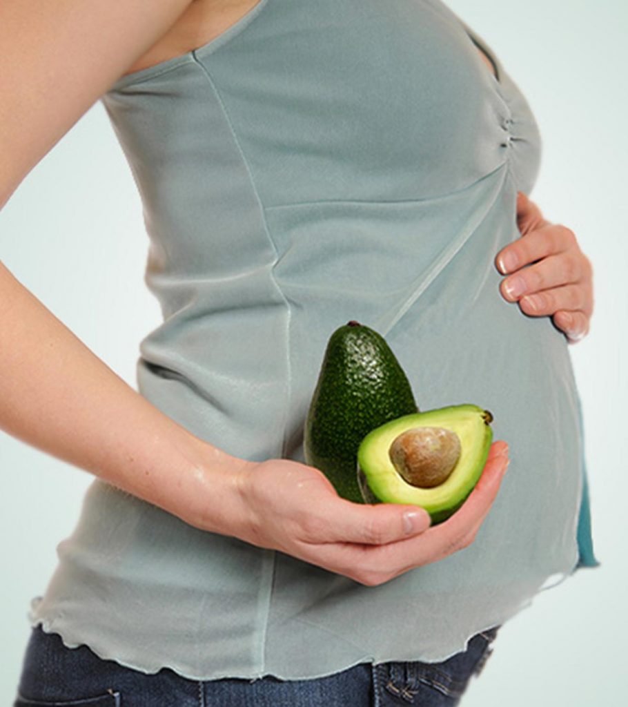 What does Avocado do to a pregnant woman?