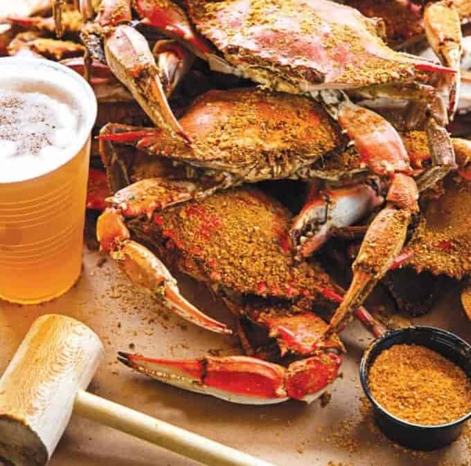 What does beer do to crabs?