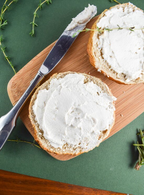 What does cashew milk cream cheese taste like?