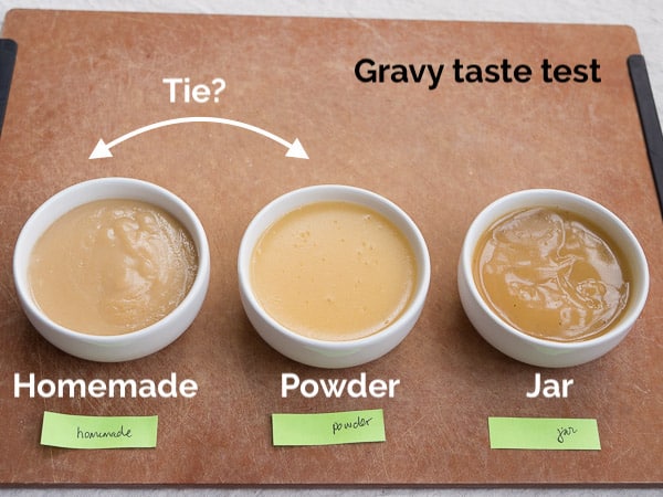 What does gravy taste like?