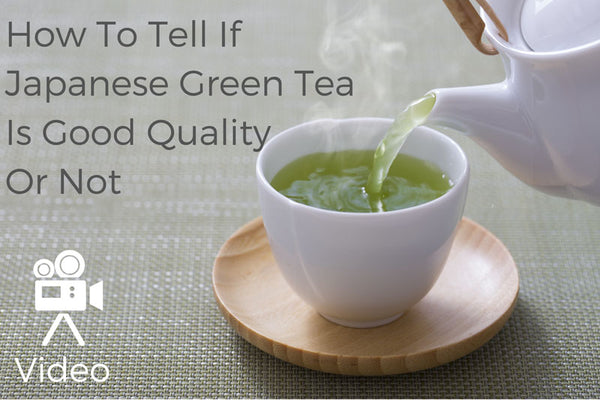 What does Japanese green tea smell like?