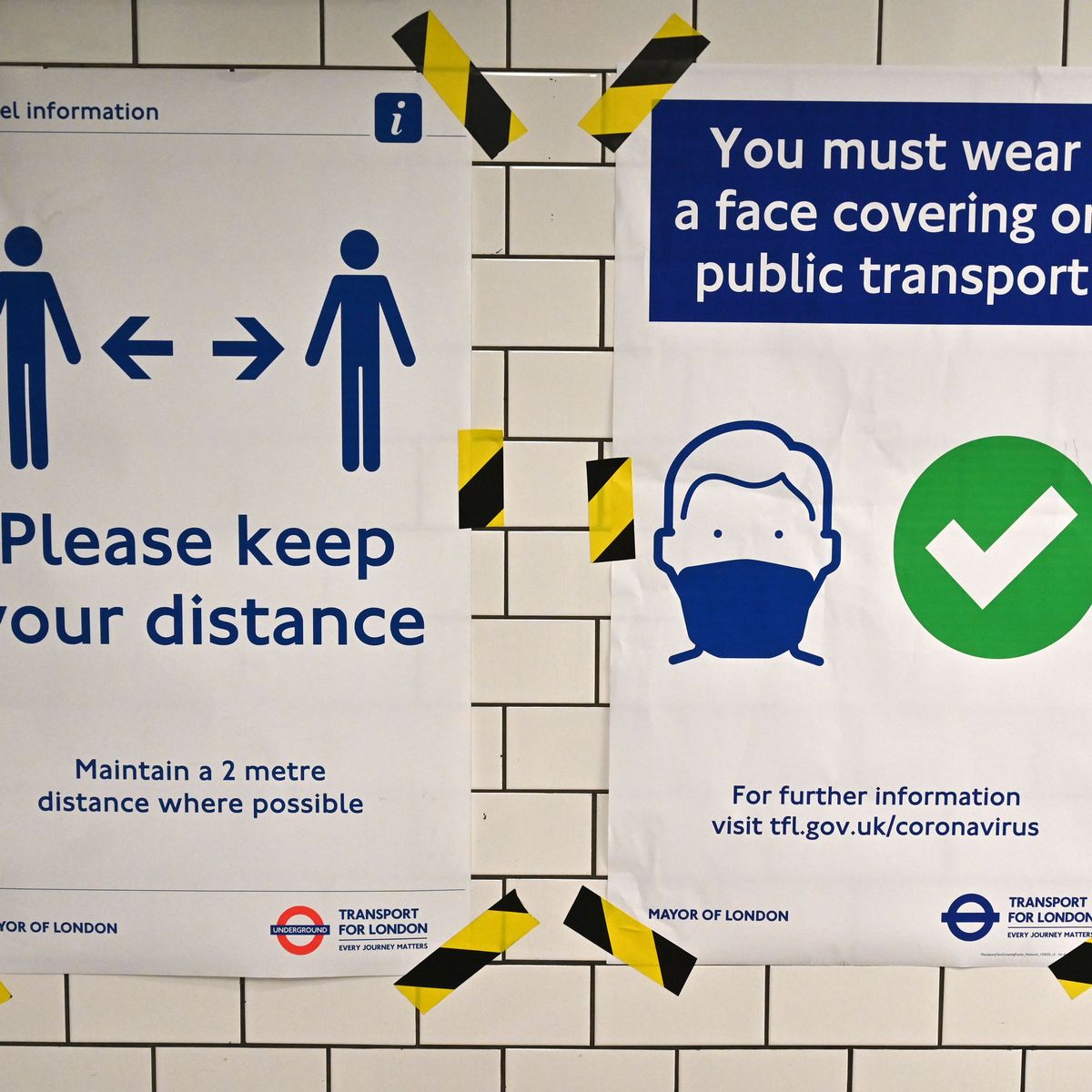 What does TfL mean for face masks on the London Underground?