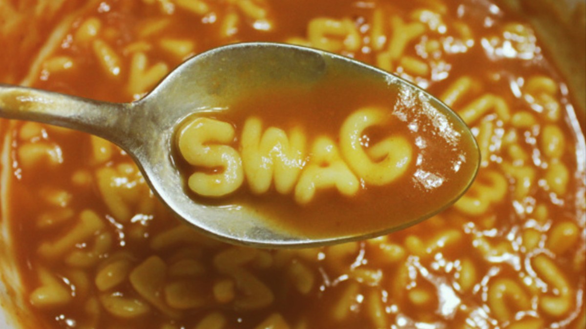 What does the slang term alphabet soup mean?