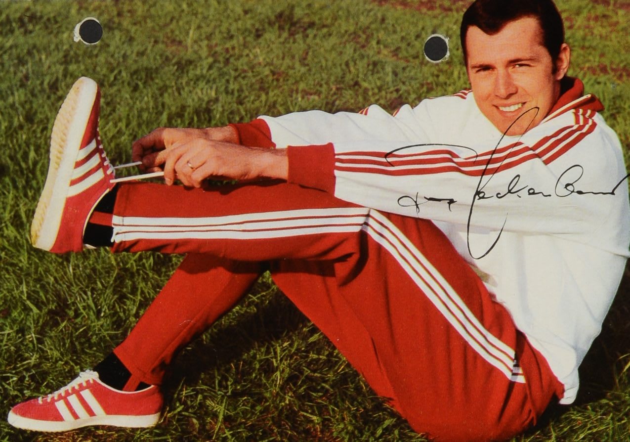 What era was the Adidas tracksuit?
