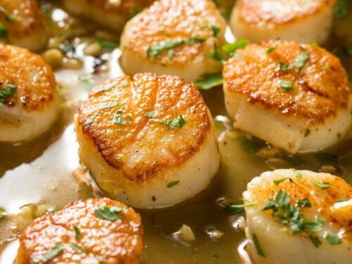 What flavors that go with scallop?