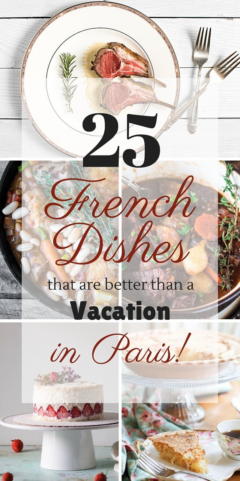 What food is better than a vacation in Paris?