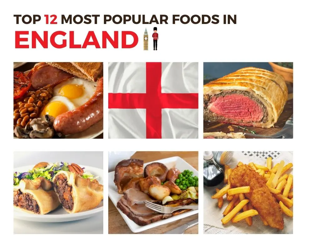 What food originated in England?