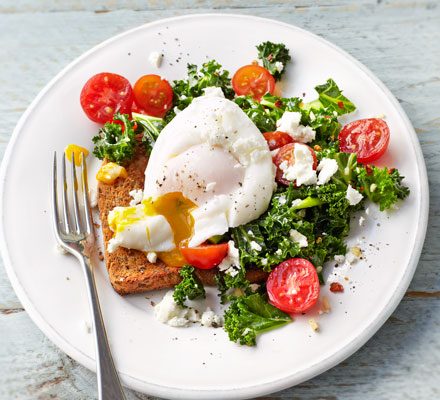 What goes well with a poached egg?