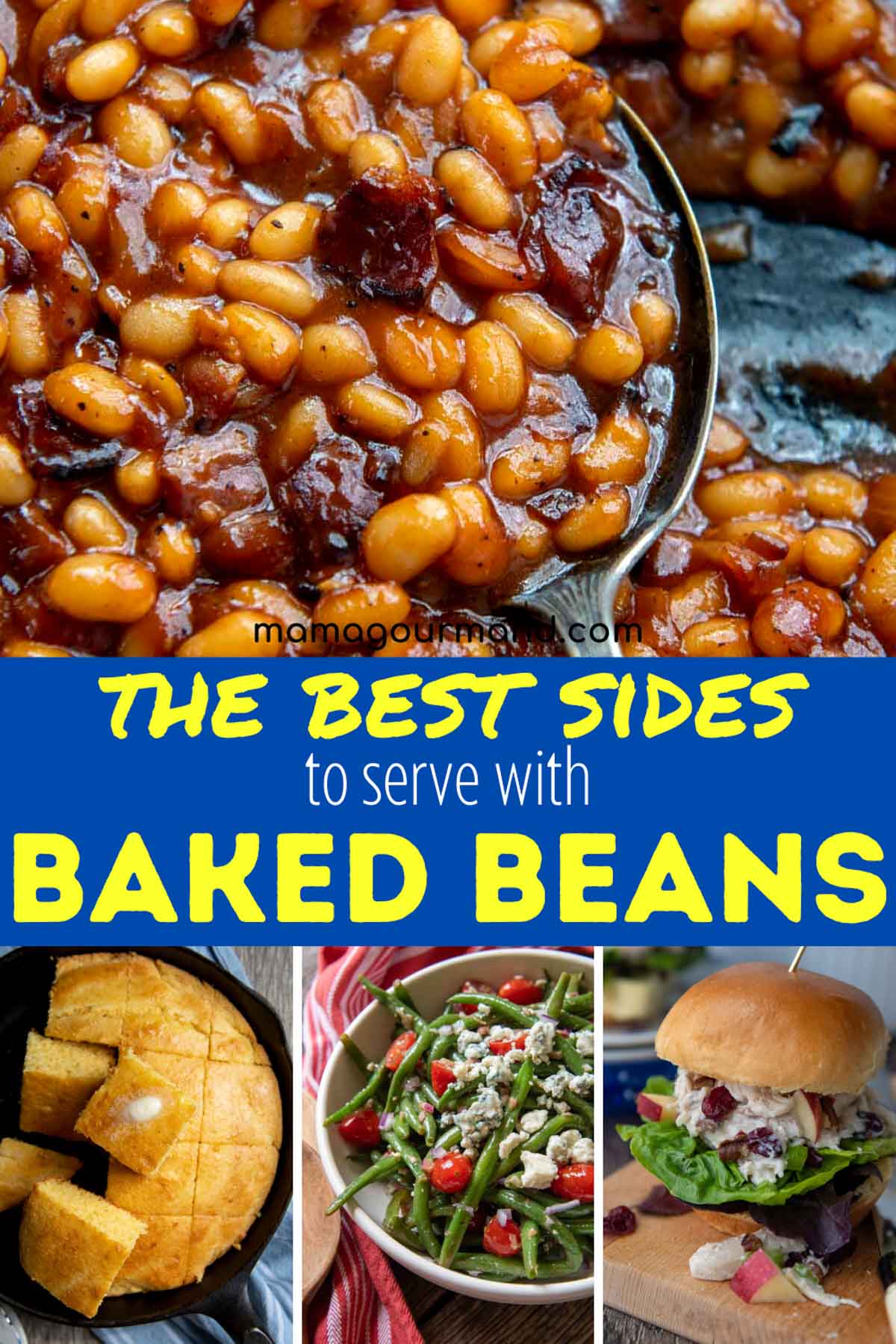 What green veg goes with baked beans?