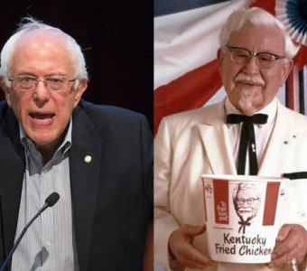 What happened to Bernie Sanders KFC?