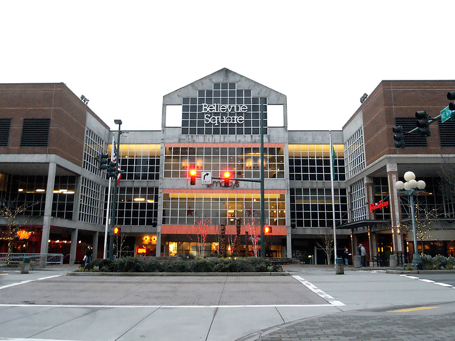 What happened to the Bellevue mall?
