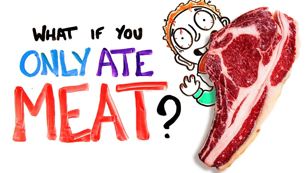 What happens if you eat only meat?
